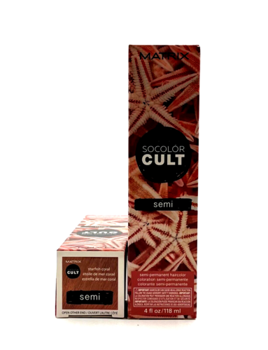 Matrix SoColor Cult Semi Hair Color Starfish Coral 4 oz – Pomelo Beauty