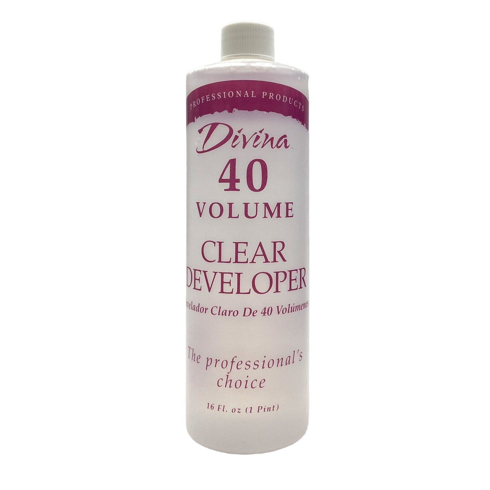Divina 40 Volume Clear Developer 16 fl.oz – Pomelo Beauty